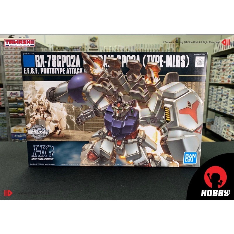 Bandai RX-78 GP02A Gundam GP02A (MLRS specification) (HGUC) | Shopee Malaysia