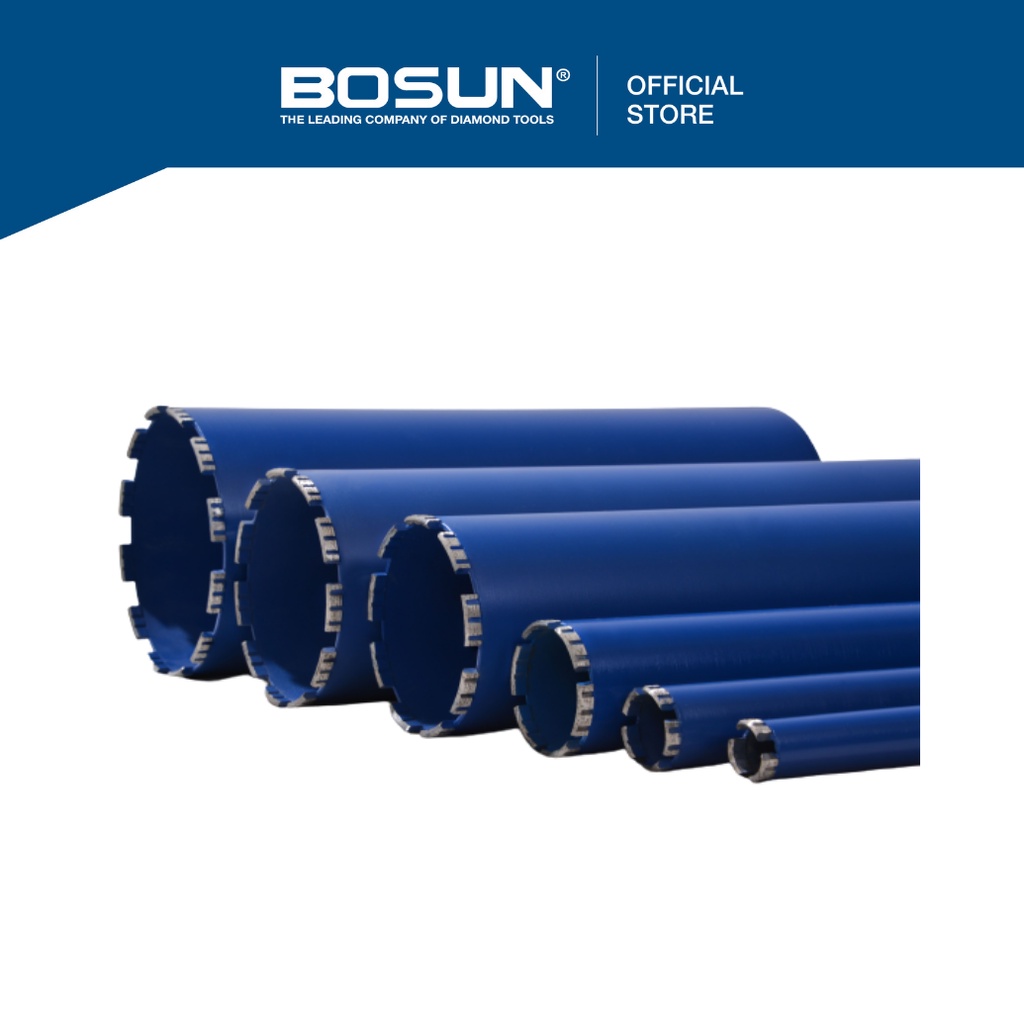 BOSUN Construction Bit Supreme Concrete Asphalt Core Drill (27mm-160mm ...