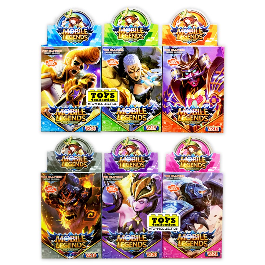 Mobile Legends Bang Bang 王者荣耀 Game Trading Cards Set (English Version ...