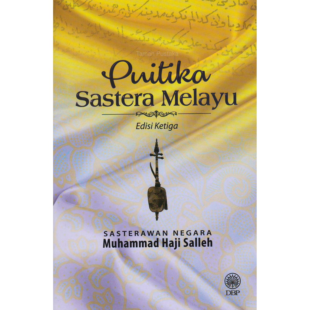 Puitika Sastera Melayu: Edisi Ketiga - Muhammad Haji Salleh | Shopee ...