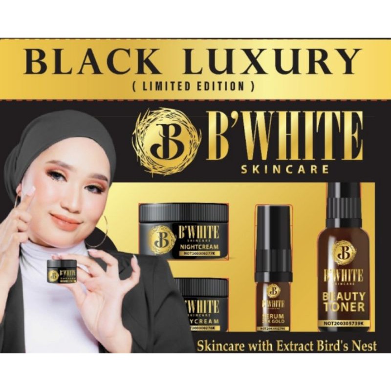 Bwhite skincare Black Luxury 5in1 | Shopee Malaysia