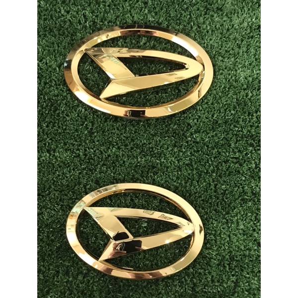 🔥READY STOCK🔥Daihatsu FRONT /REAR/ GOLD EMBLEM PERODUA MYVI LAGI BEST ...
