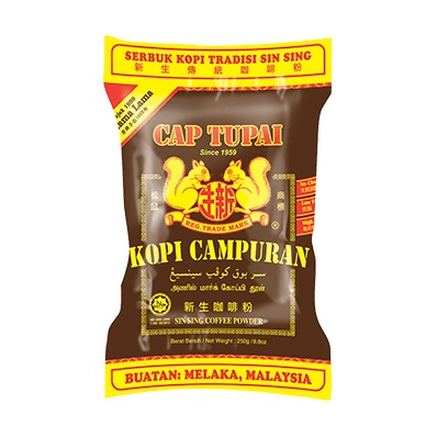 Cap Tupai Coffee Serbuk Kopi Campuran 500g & 250g | Shopee Malaysia
