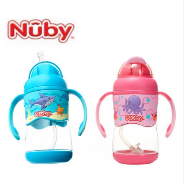 NUBY BOTTLE (400ml) ACTIVE SIPEEZ 360 TRITAN FLIT IT WITH WEIGHTED STRAW (13OZ) | Shopee Malaysia