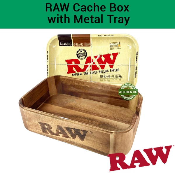 RAW Cache Box with Metal Tray Cover | Shopee Malaysia