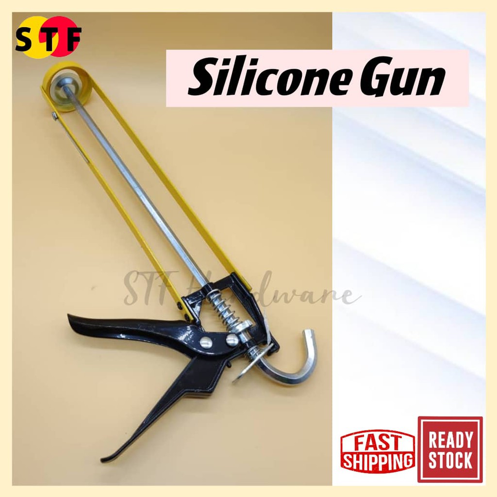 Heavy Duty Silicone Caulking Gun For Pressing Inject Silicone Sealant ...