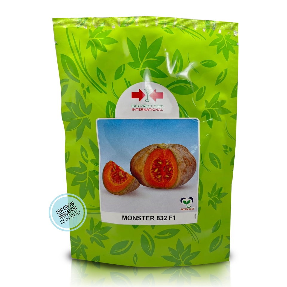 (100gm) +-800 Biji F1 Monster 832 Labu Manis Benih East West Seed ...