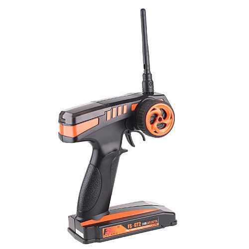2.4G FS-GT2 2CH Radio Model RC Transmitter & Receiver Car Boat ...