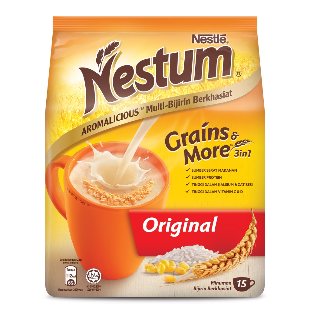 [Bundle of 2] NESTLE NESTUM 3in1 Original 28g x 14s (Halal) | Shopee ...