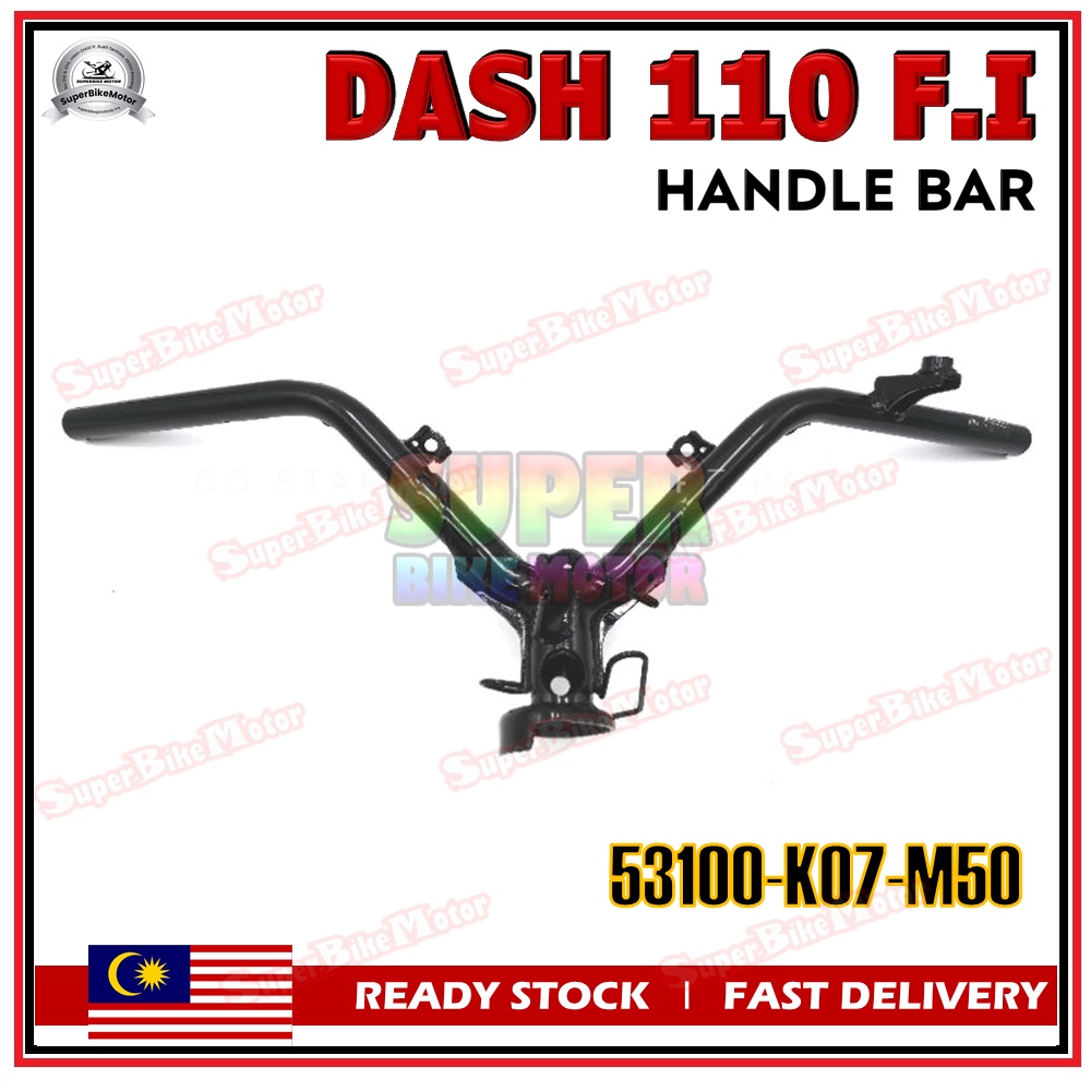 HONDA DASH 110 F.I - 100% ORIGINAL HONDA Handle Bar - [53100-K07-M50 ...