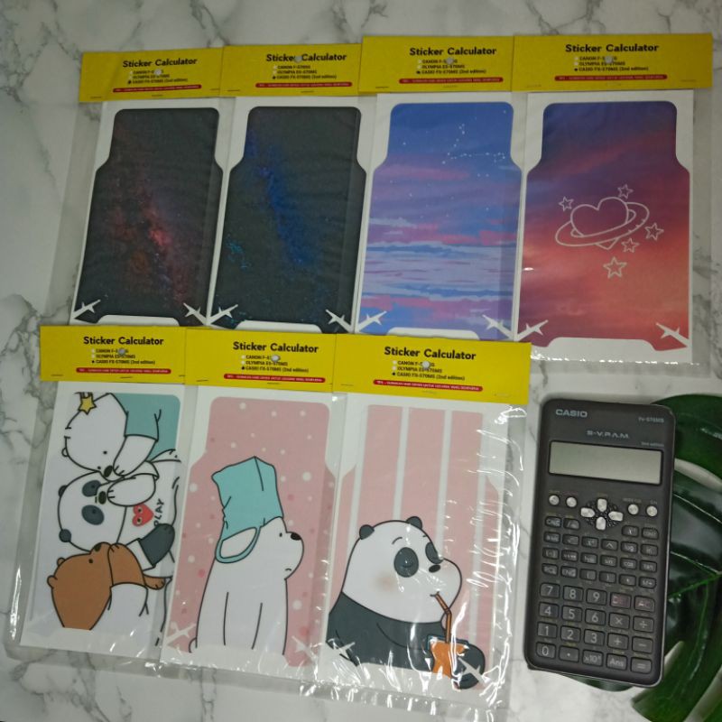 Sticker Calculator (OFFER) - Model calculator CASIO FX-570MS (2nd ...