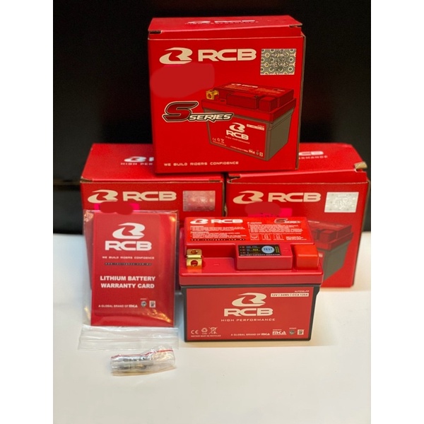 RCB RACING BOY YTZ5S S-SERIES LITHIUM ION BATTERY YTZ5 BATERI 12V 24WH ...
