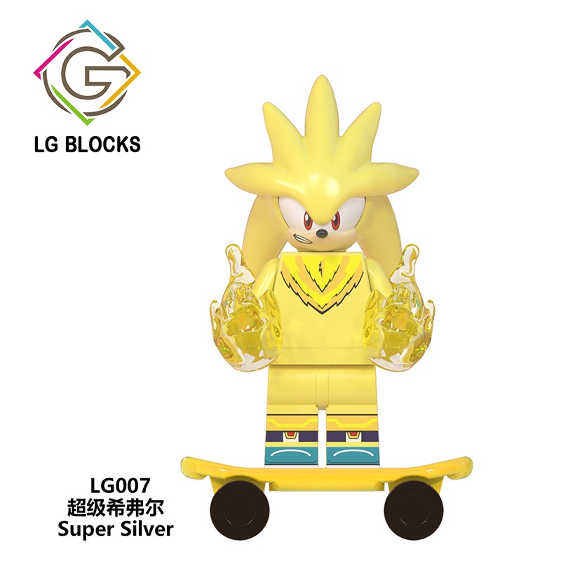 Super Sonic Series ed Teirusu Amy Rose Nakkurusu Minifigures Building Blocks Toys for Kids ...