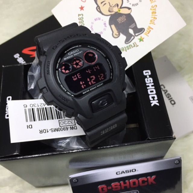 Gshock Original DW6900ms-1DR Men’s Watch | Shopee Malaysia