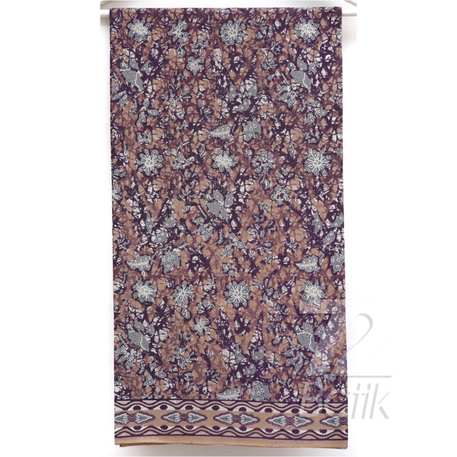 KATUN Premium COTTON BATIK FABRIC Bird Motif Color Cream Cream Cream ...