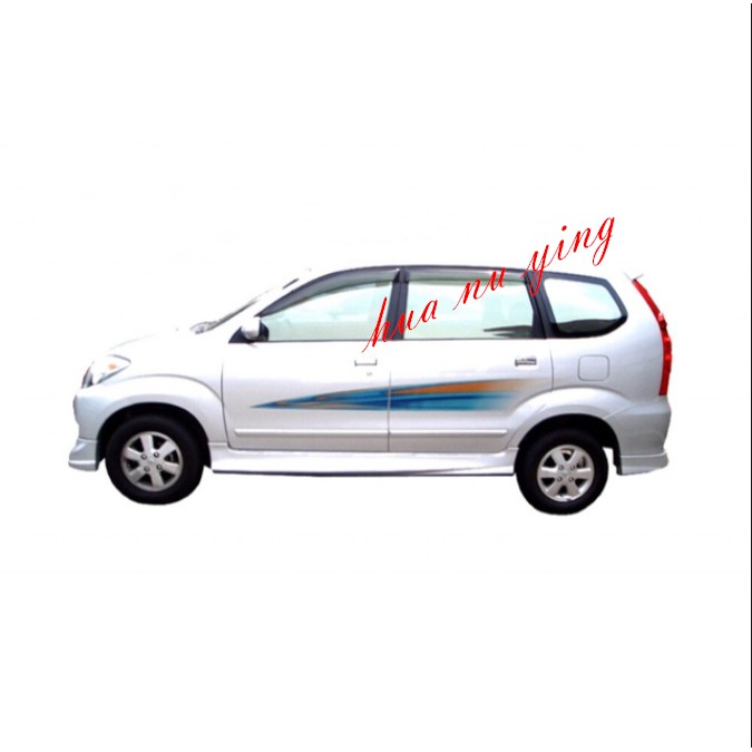 Toyota Avanza 3 Car Side Body Door Vinyl Sticker | Shopee Malaysia