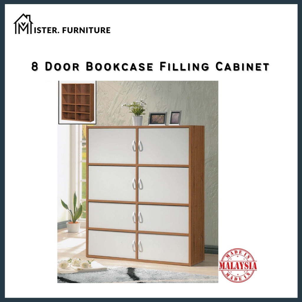 CUBIC 8 Door File Cabinet Storage Office Cupboard Filing Cabinet Office ...
