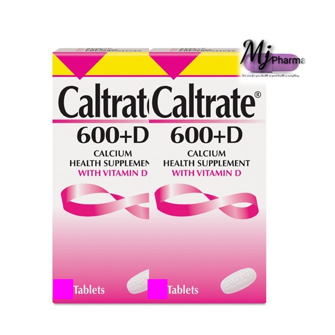 Caltrate 600+D 60 tablets PER BOTTLE Calcium Health Supplement with ...