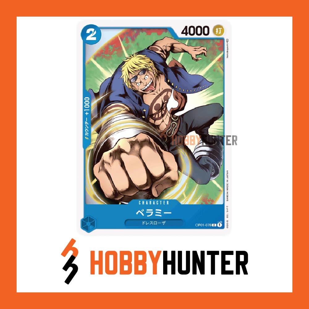ONE PIECE CARD GAME OP01-076 Bellamy ( C ) | Shopee Malaysia
