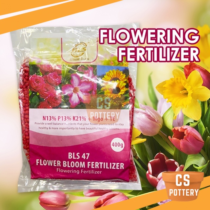 400g BLS Flower Bloom Fertilizer 47 Garden Granules Flowering ...