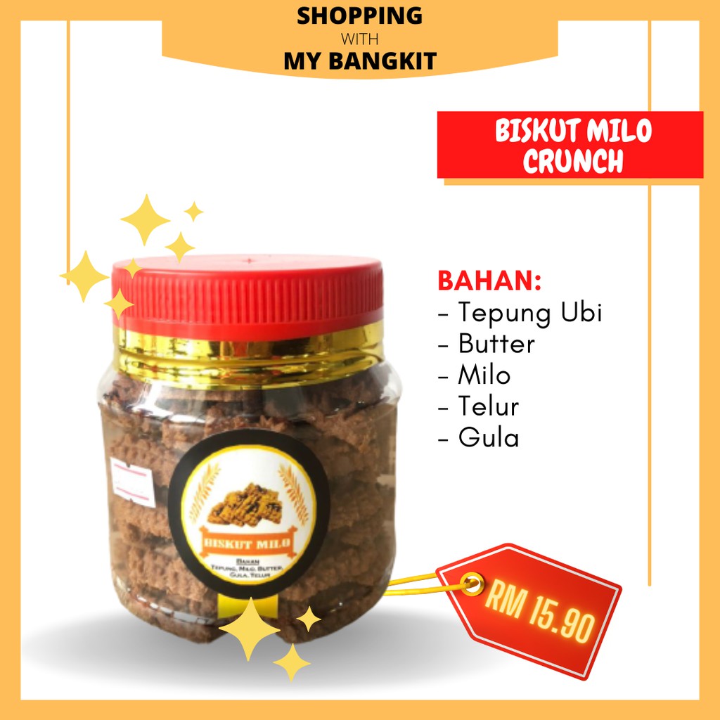💥 BISKUT MILO CRUNCHY 💥 💯 / CHOCOMALT | Shopee Malaysia