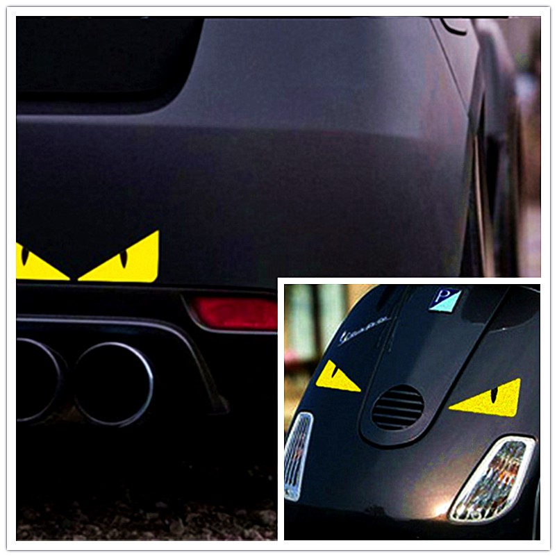FENDI MONSTER CAR STICKER FOR BUMPER STICKER CERMIN STICKER DESKBOARD ...