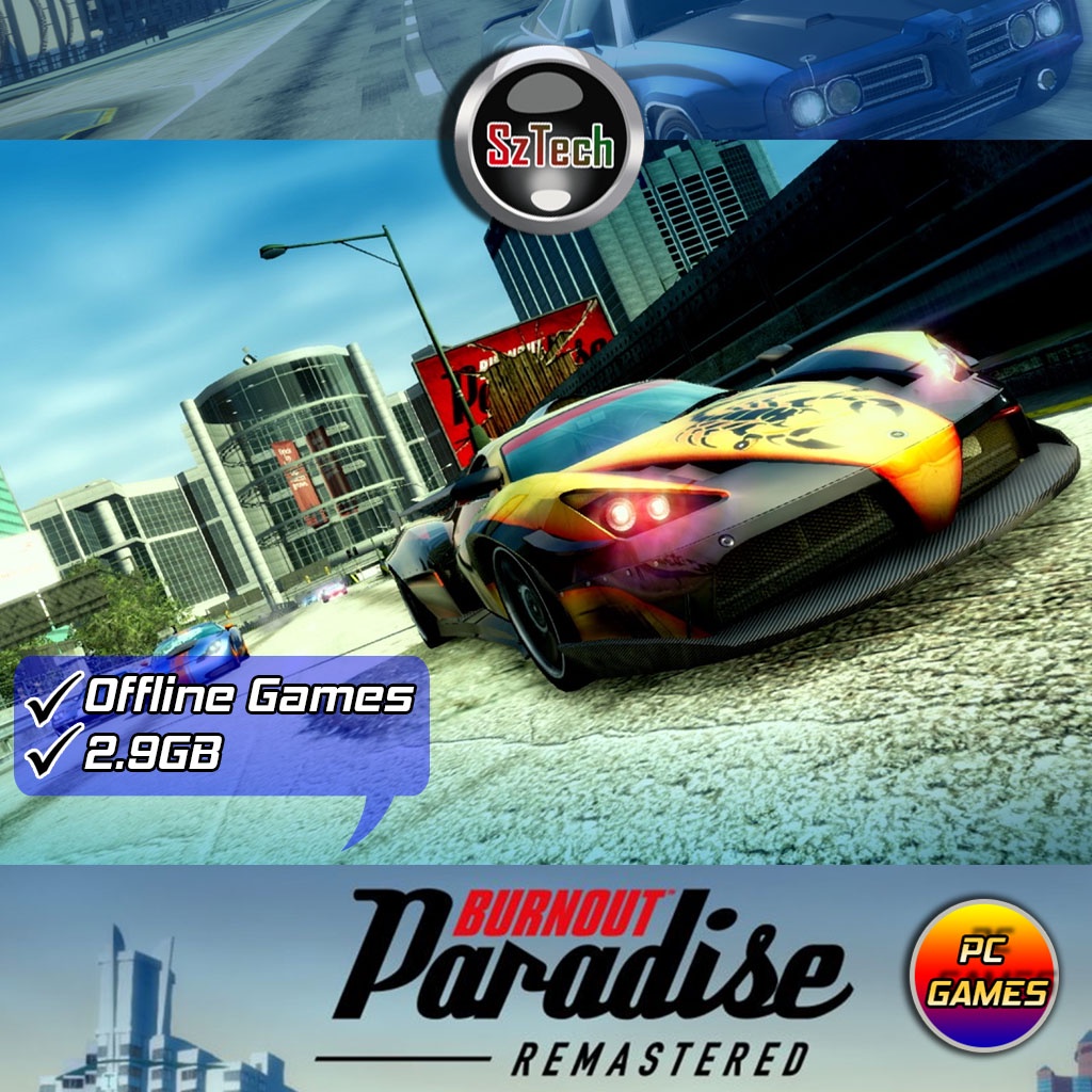 Burnout Paradise Remastered Games for PC🔥Racing | Simulator🔥Cheap ...