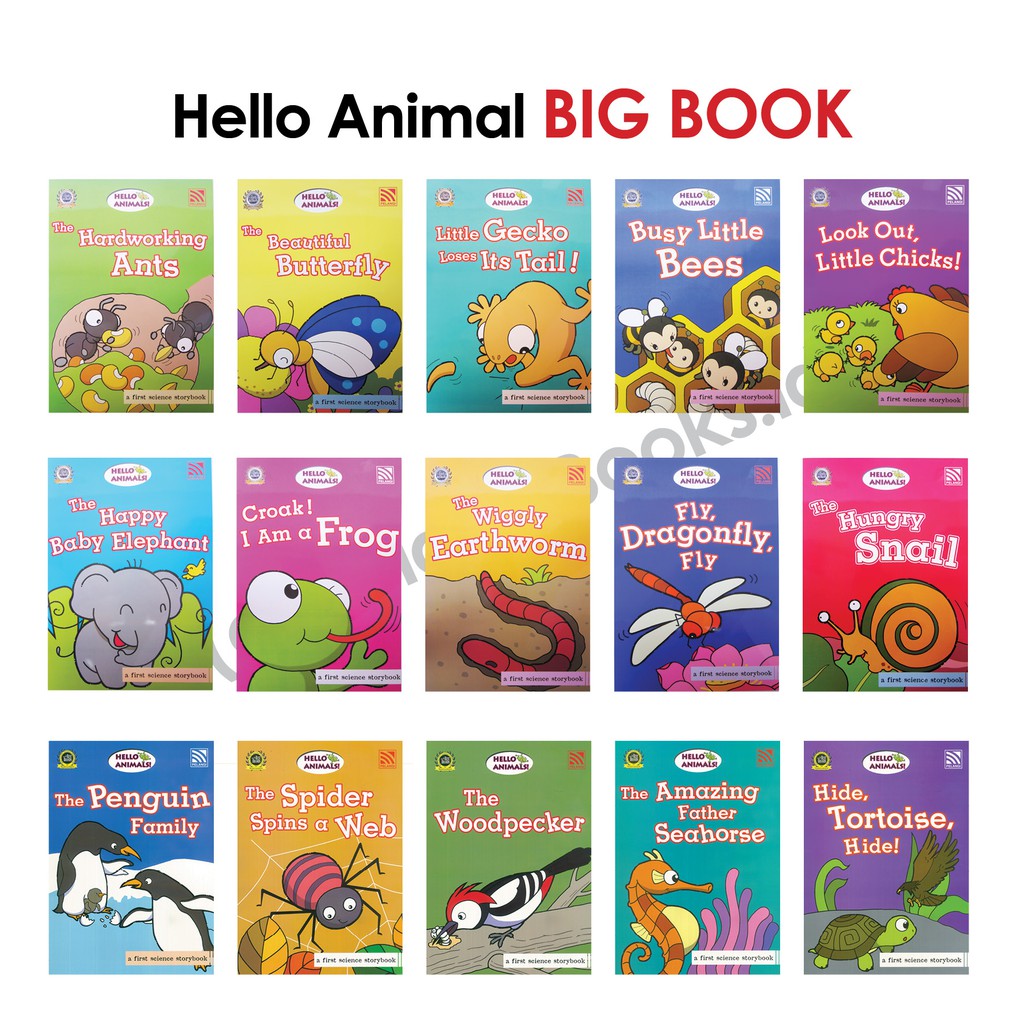 Big Books: Hello Animals | Shopee Malaysia