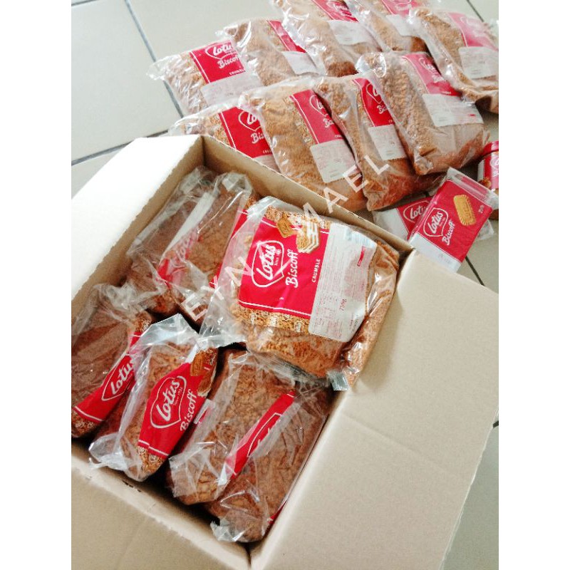 [BULK] LOTUS BISCOFF CRUMBLE (8 x750g) | Shopee Malaysia