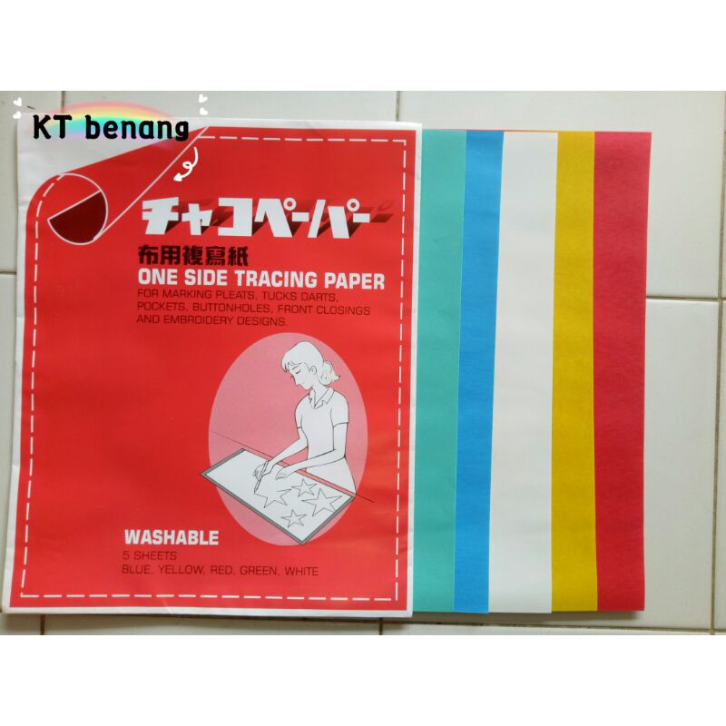 Tracing Paper Karbon Kertas /Kertas Karbon Jahitan/Carbon Paper 5 ...