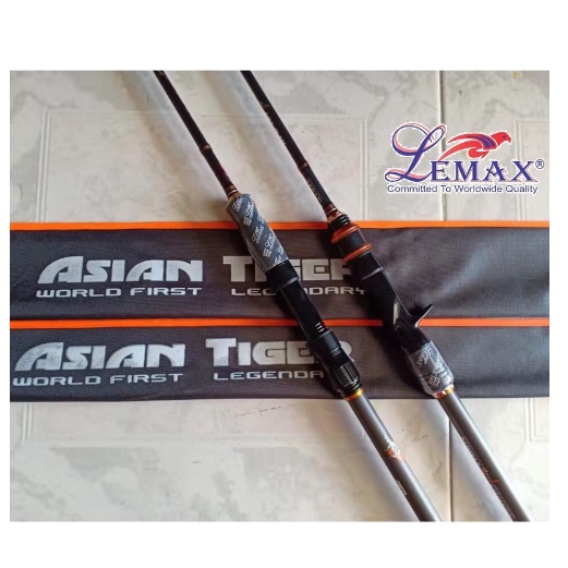 LEMAX ASIAN TIGER SPINNING AND BAIT CASTING ROD 2022 | Shopee Malaysia