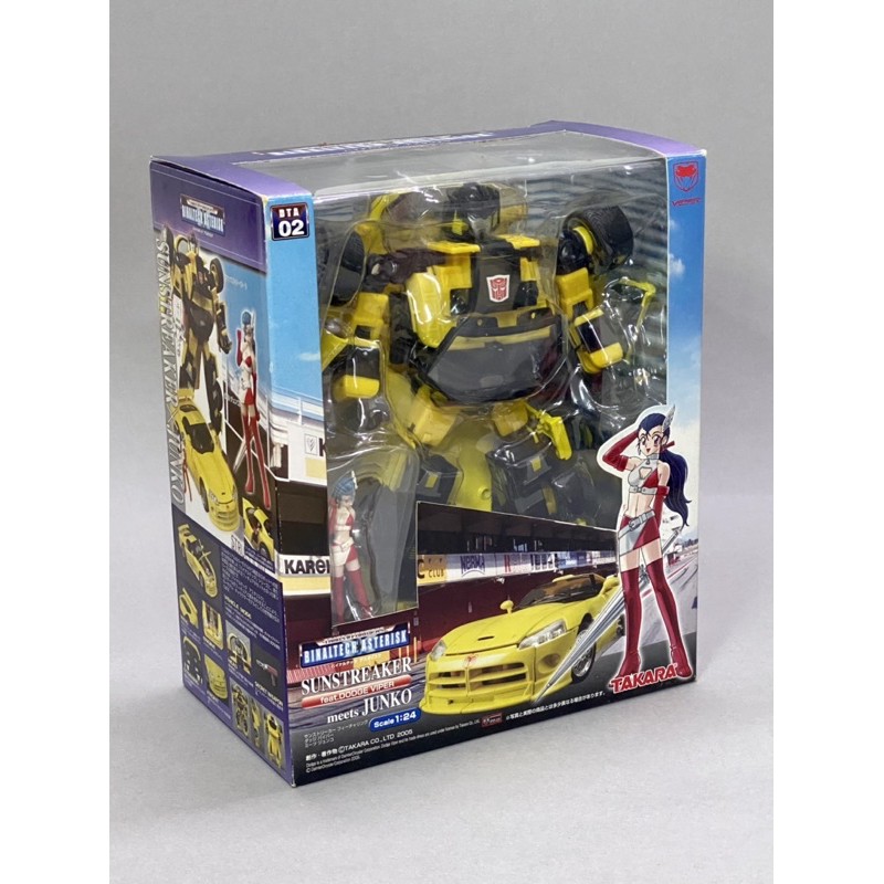 TAKARA Transformers Binaltech Asterisk Sunstreaker feat Dodge Viper ...