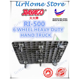RAYACO RI500 / 500kg Heavy Duty Hand Truck / Foldable Platform Trolley ...
