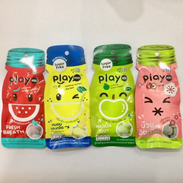 Ready stock LIMITED EDITION Thailand Play more candy (Packet)12g ...