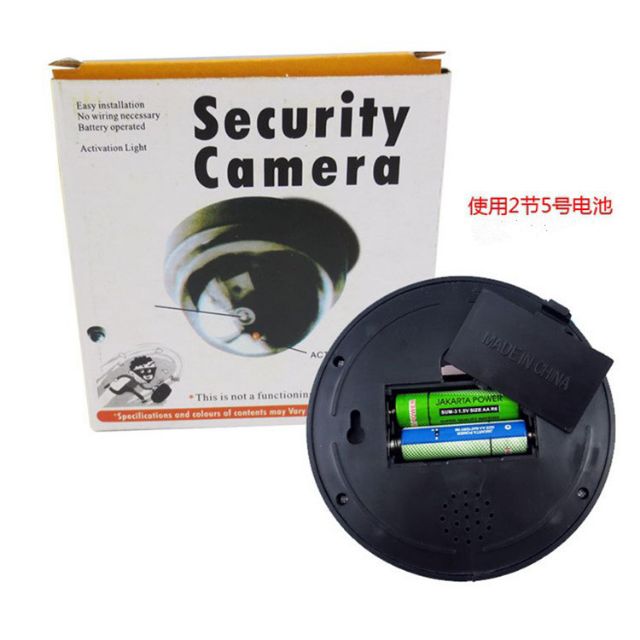 【2 free 1】CCTV Security Fake Camera Recorder with Light High Simulation ...