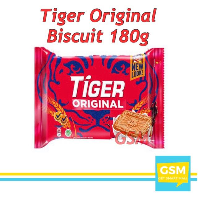 TIGER BISCUIT 175g/159.6g (Original / Chocolate / Susu) | Shopee Malaysia