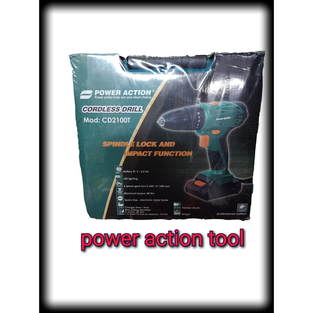 Power Action cordless drill | Shopee Malaysia