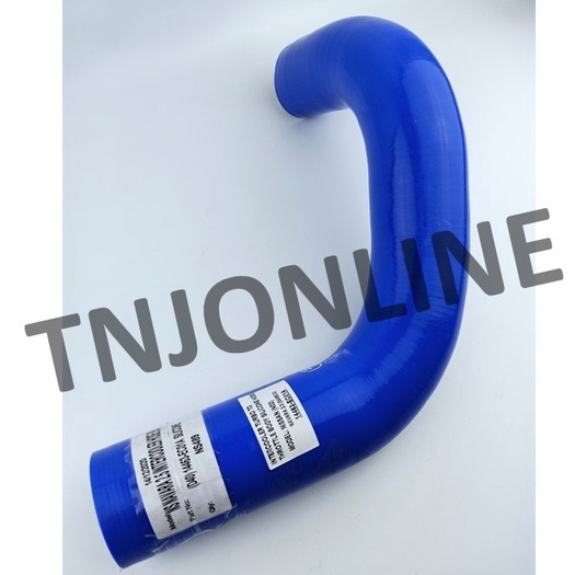 INTERCOOLER TURBO TO THROTTLE BODY SILICONE HOSE (BLUE) - NISSAN NAVARA ...