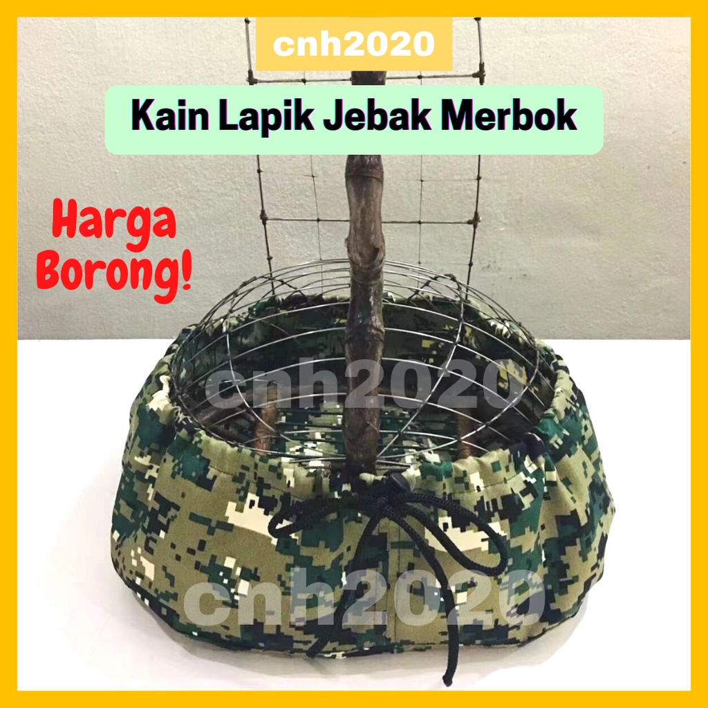 [HARGA BORONG] Kain Lapik Bawah Jebak Merbok / Kain Takung Jebak Merbuk ...