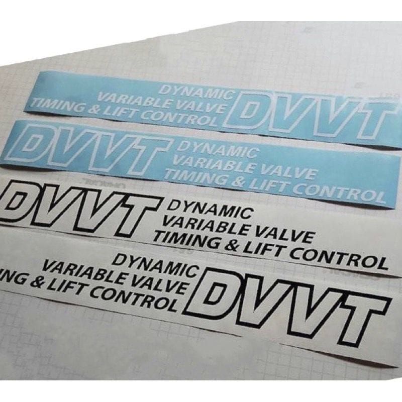 (2pcs) 1 Set DVVT Font Sticker Cutting Vinly Decals | Shopee Malaysia