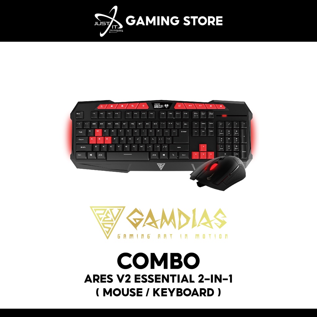 GAMDIAS ARES V2 ESSENTIAL 2-IN-1 COMBO (KEYBOARD AND MOUSE) | Shopee ...