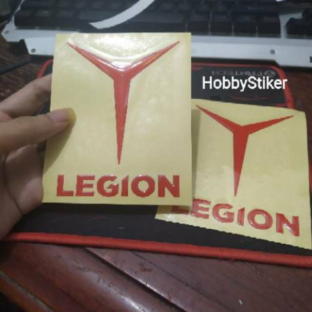 Lenovo legion sticker embossed for computer laptop gaming | Shopee Malaysia