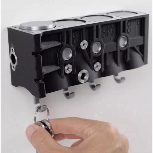 ENGINE CYLINDER BLOCK - WALL KEY HANGER | Shopee Malaysia