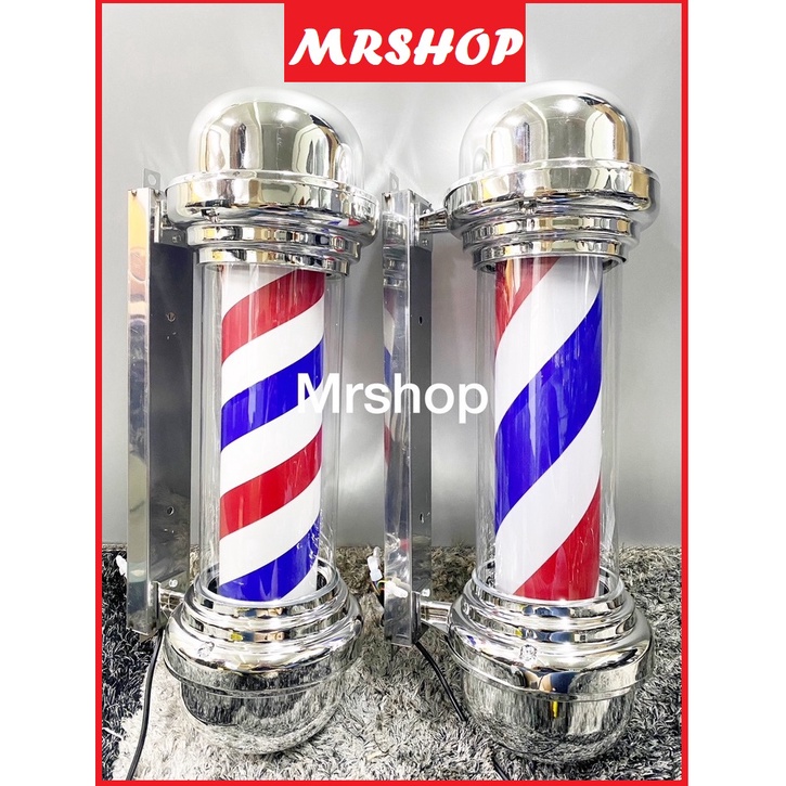 KB139 & KB140 MINI BARBER POLE LAMP ROTATING LAMPU BARBER DECORATION ...