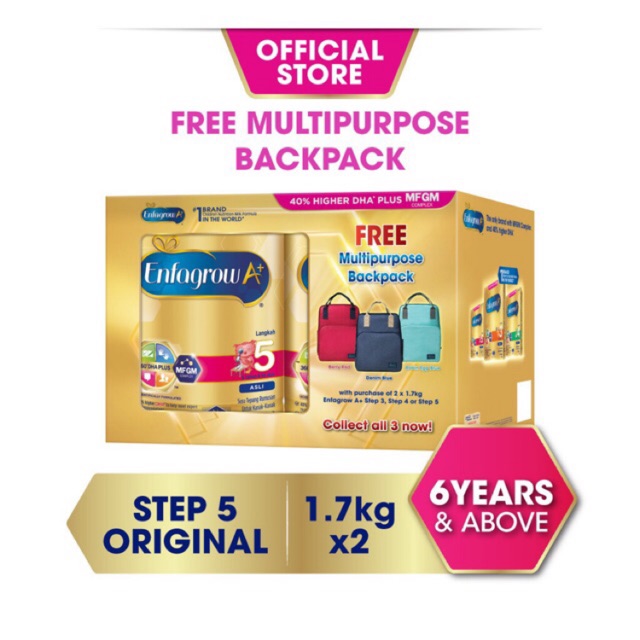 Enfagrow Step 5 Original 1.7kgx2 | Shopee Malaysia