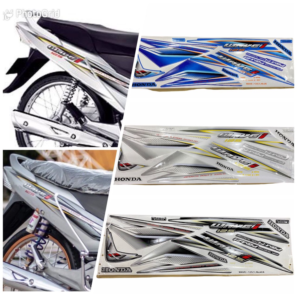 BODY STICKER HONDA WAVE 125i.. | Shopee Malaysia