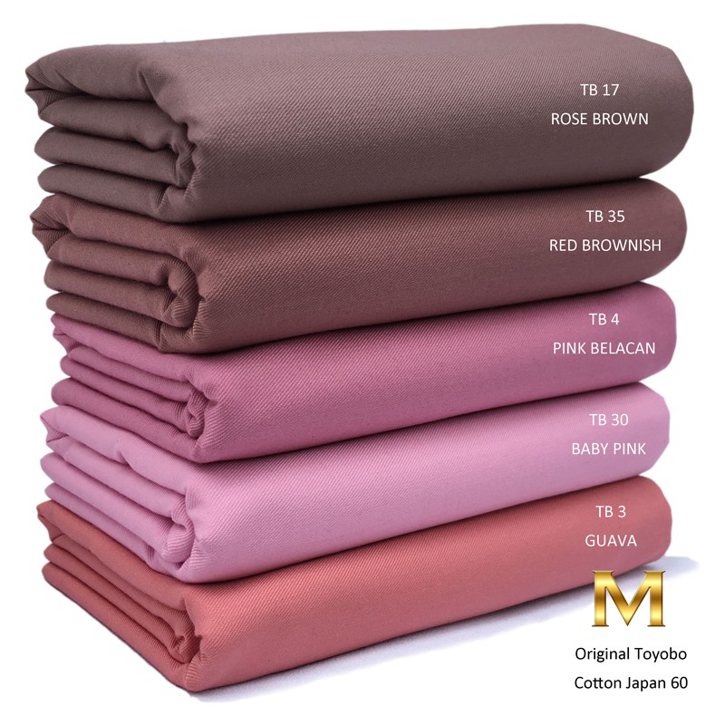 Part 2 Original Toyobo Cotton/German Cotton Japan (harga utk 0.5m ...