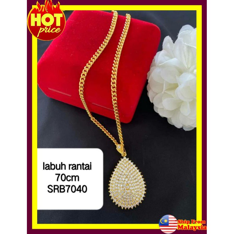 SUASA SD Rantai Leher dan Loket Diamond Dewasa😍 | Shopee Malaysia