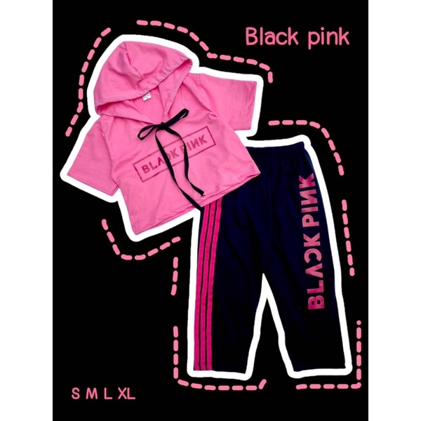 Children's Hip Hop Costume Girl's Black Pink Dress | Shopee Malaysia