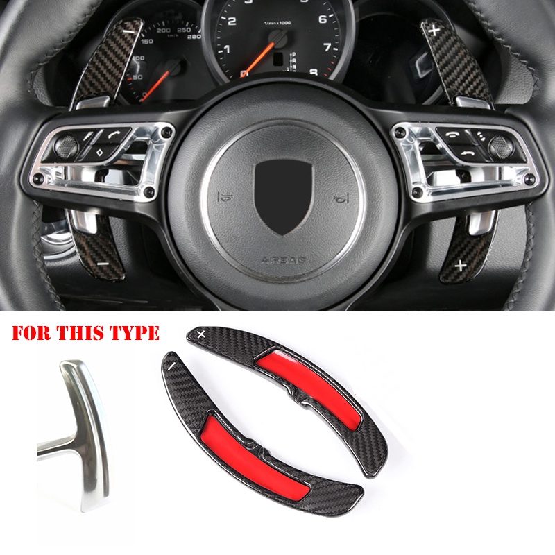 Carbon Fiber Paddle Shift For Porsche 911 991 Boxster Cayman 718 ...
